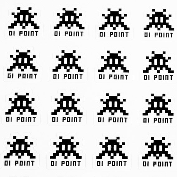 INVADER Stick Your Space Sticker Pack • Silverback Gallery