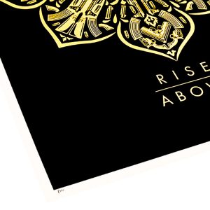 SHEPARD FAIREY • OBEY RISE ABOVE • Silverback Gallery