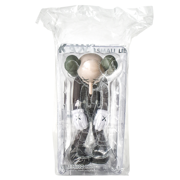 KAWS SMALL LIE (Brown) SCULPTURE • Silverback Gallery