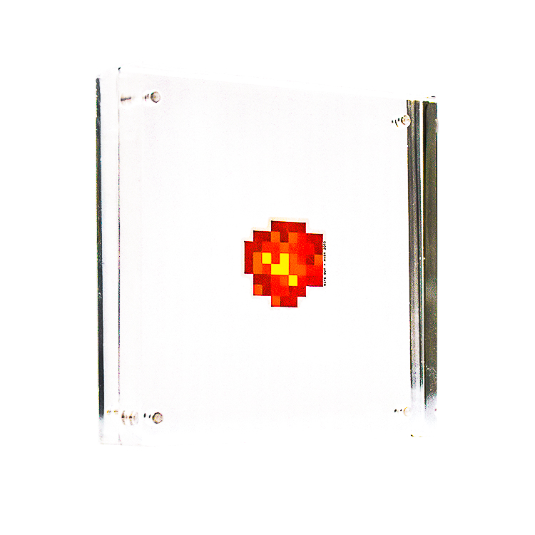 INVADER WIPE OUT STICKER (Framed) • Silverback Gallery