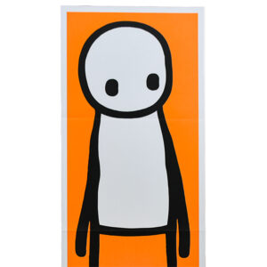STIK STANDING FIGURE (Orange Signed) • Silverback Gallery