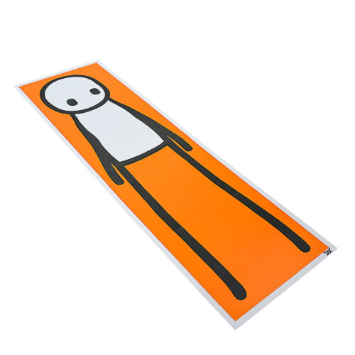 STIK STANDING FIGURE (Orange Signed) • Silverback Gallery