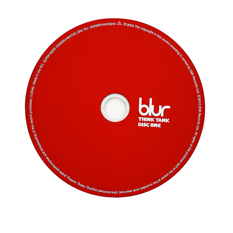 BANKSY BLUR Think Tank Special Edition (Deluxe CD Box Set)