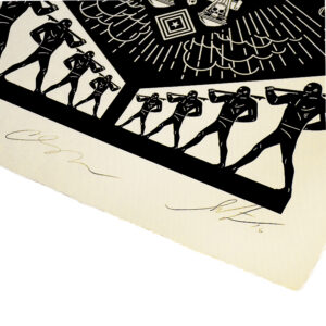 SHEPARD FAIREY CLEON PETERSON Scales of Injustice