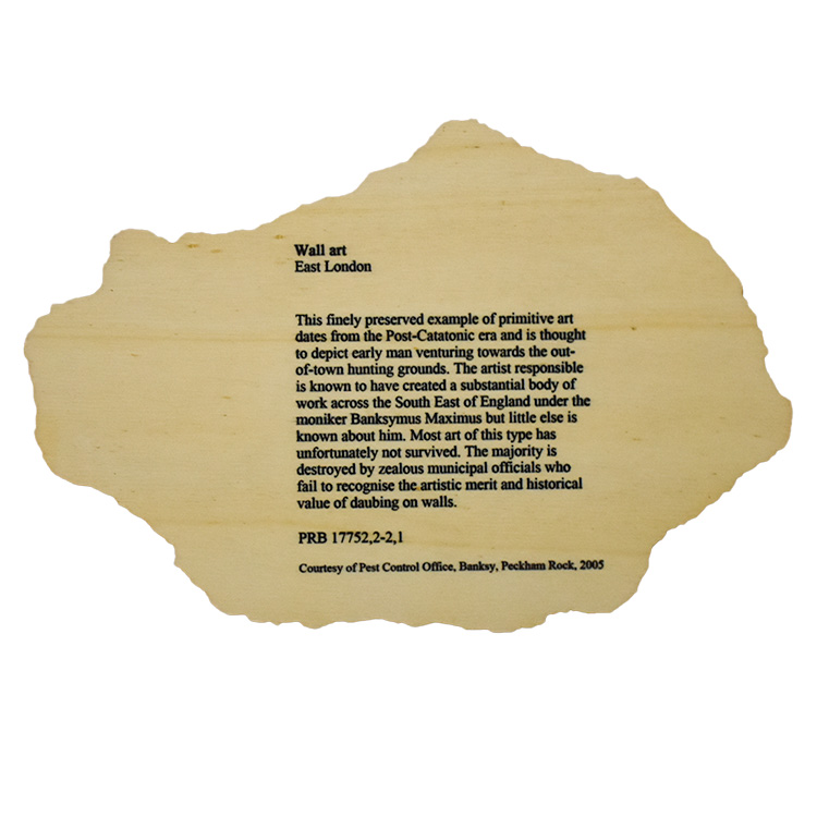 BANKSY Peckham Rock Postcard• Silverback Gallery