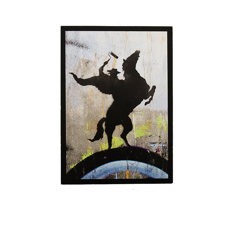 BANKSY vs Bristol Museum Postcard Set • Silverback Gallery