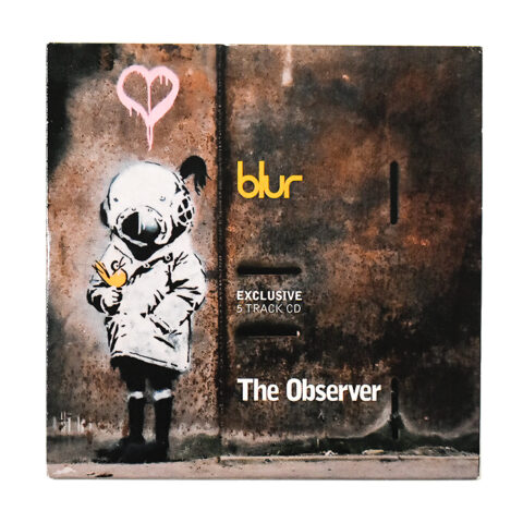 BANKSY BLUR The Observer (CD) • Silverback Gallery