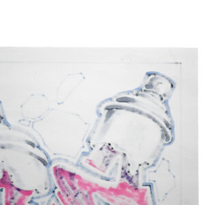 Seen Cans (Original Drawing) (2009) • Silverback Gallery