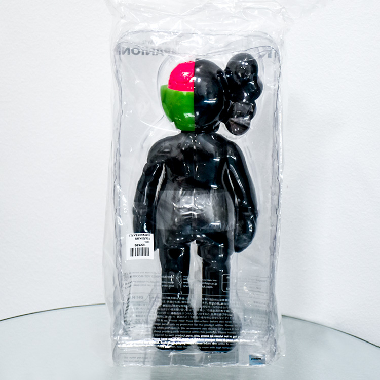 KAWS Companion (Black Flayed) • Silverback Gallery