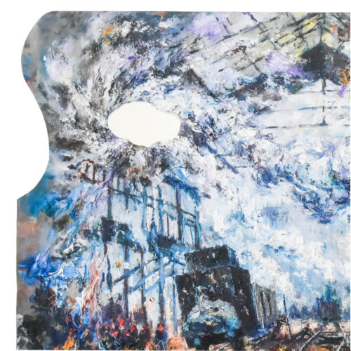 Pejac Drain III Show Poster • Apnea • Silverback Gallery
